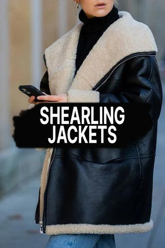 Shearling Jackets Women – MARA Leather
