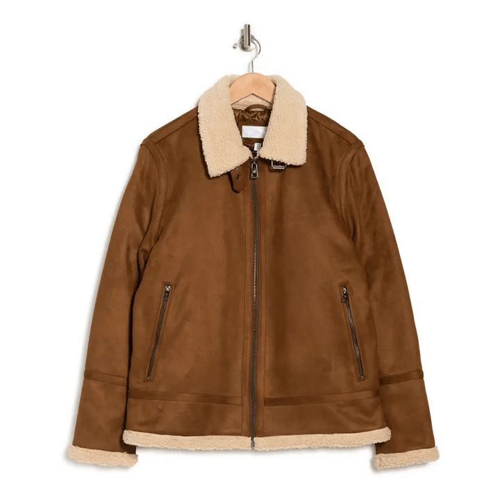 Shearling Jackets | Sherpa Leather Jacket | Fur Leather Jackets – MARA ...