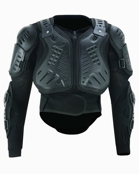 Black Full Body Motorcycle Armor – MARA Leather